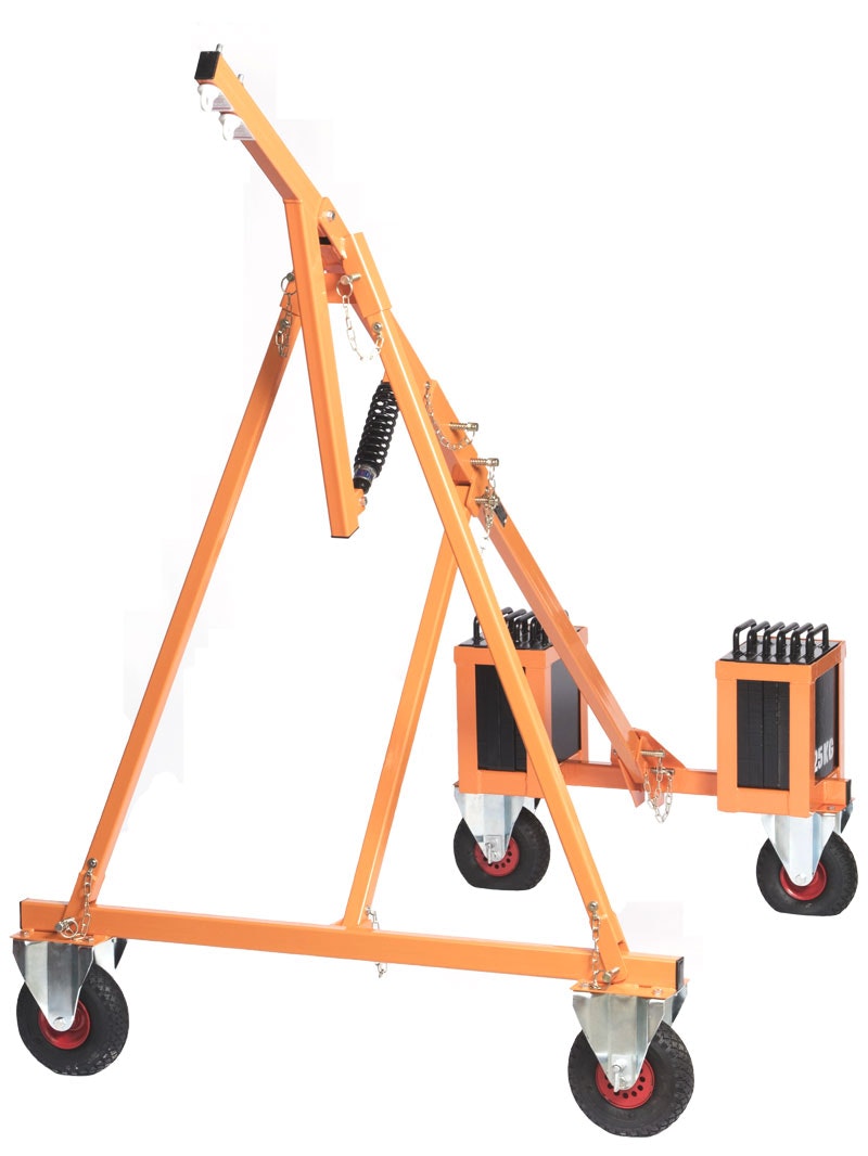 Mobile A-Frame Deadweight Anchor